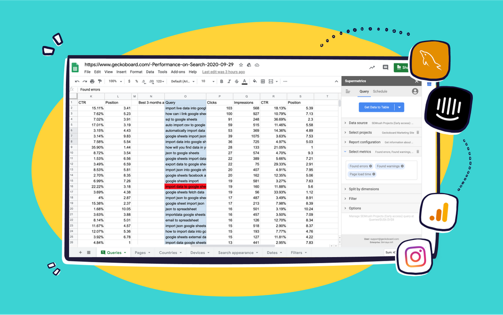 How To Import Live Data Into Google Sheets Coefficient Riset How To Import Live Data Into Google Sheets Coefficient Riset