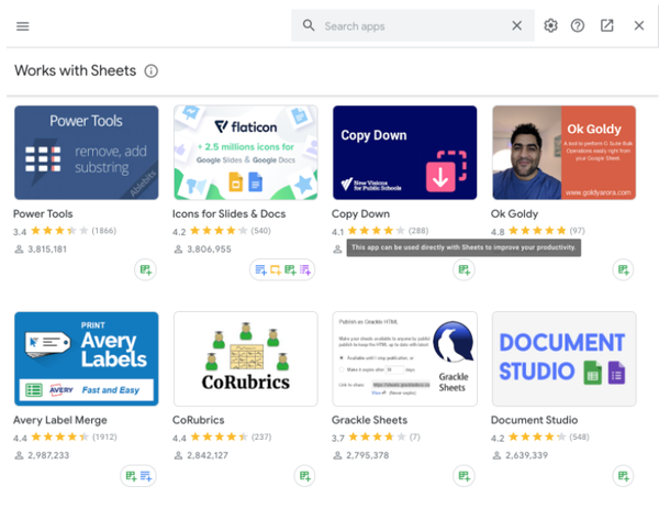 Top 16 Google Sheets Add-ons to Optimize Your Workflow | Geckoboard blog