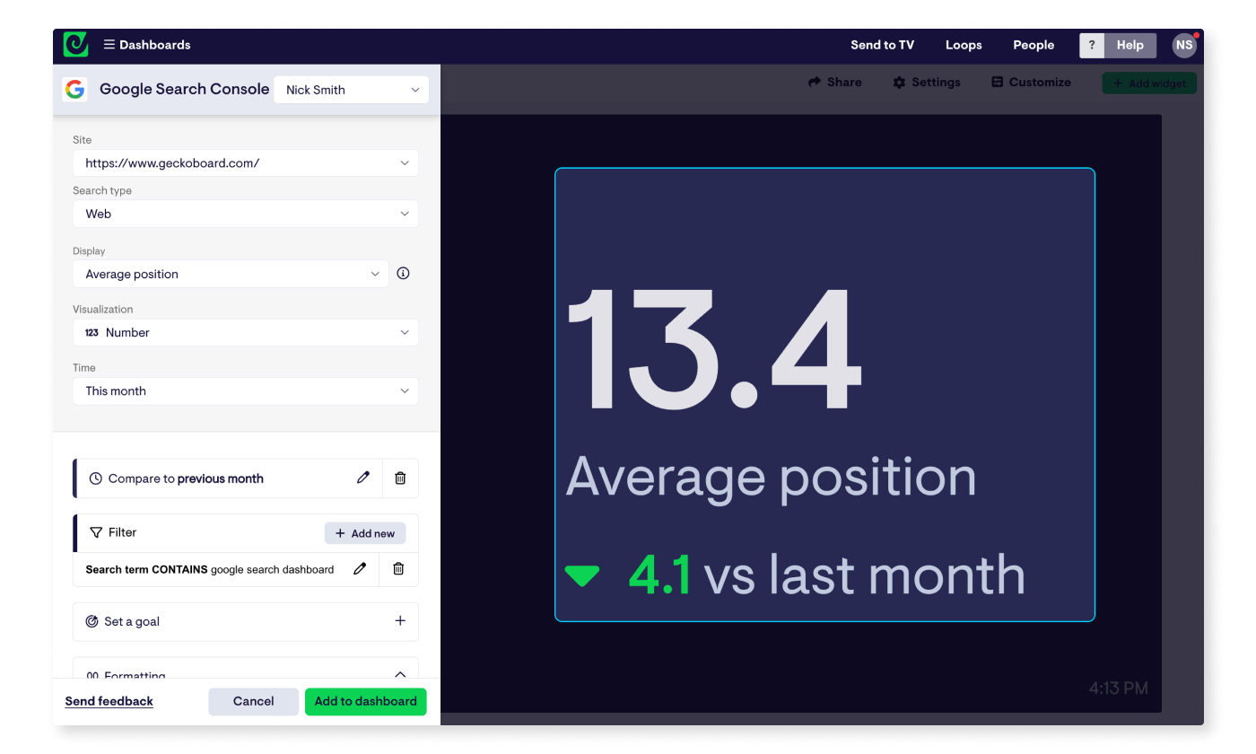 How to make a Google Search Console dashboard to monitor search KPIs ...