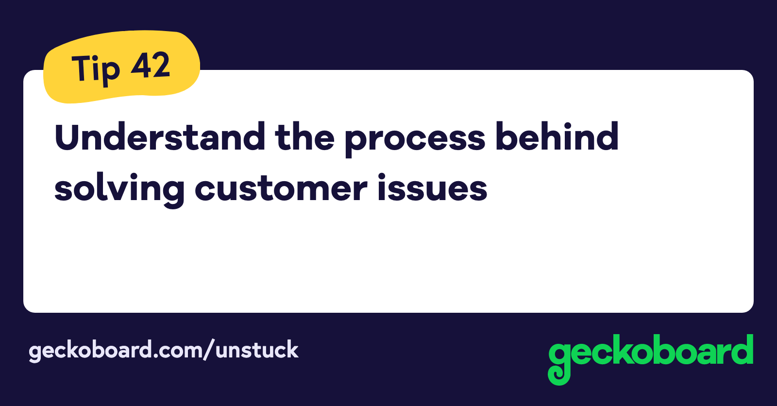 Unstuck Understand The Process Behind Solving Customer Issues Geckoboard unstuck-understand-the-process-behind-solving-customer-issues-geckoboard